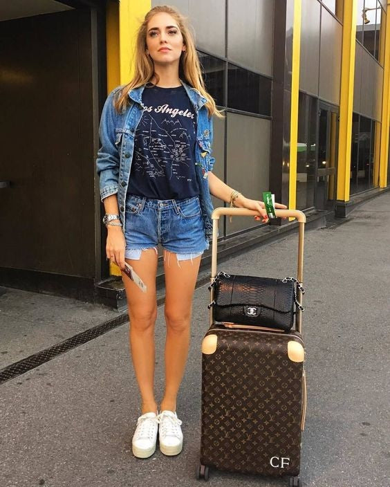 Chiara Ferragni wearing Maptote!