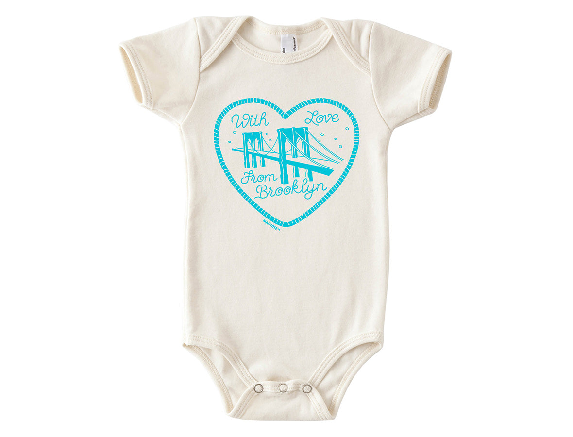 With Love from Brooklyn Baby One-Piece – Maptote
