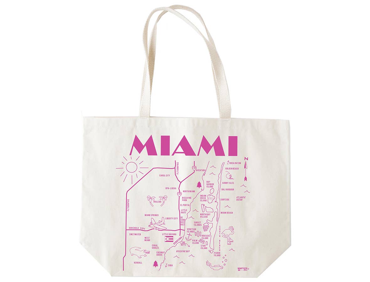 Miami Beach Tote – Maptote