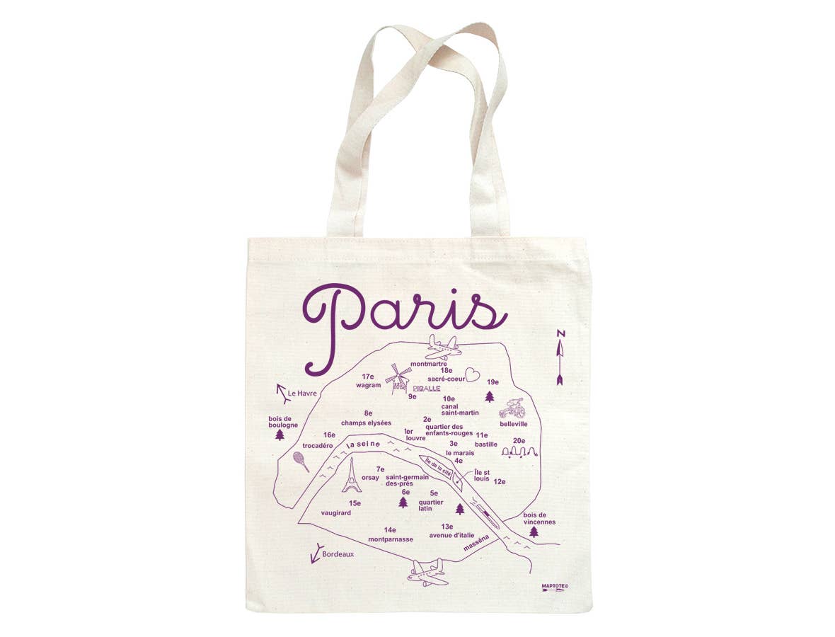 Paris Grocery Tote – Maptote
