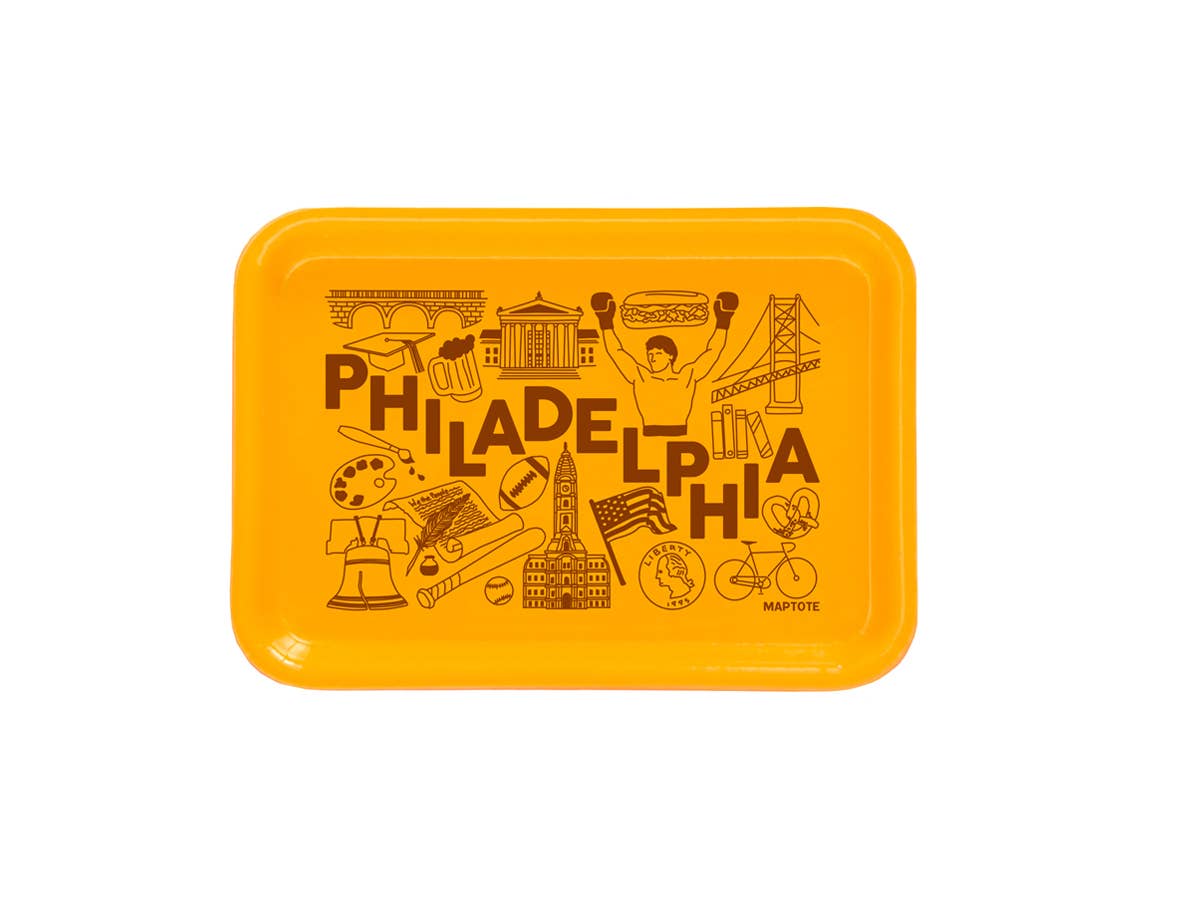 Philadelphia Small Tray – Fiberglass Catch-All – Maptote