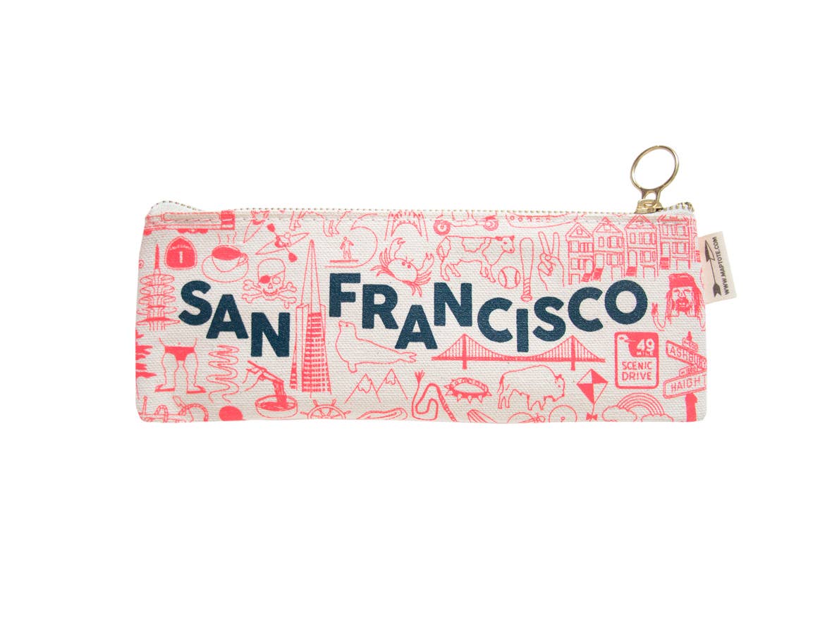 San Francisco Pencil Pouch – Maptote