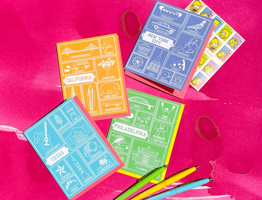 Brooklyn Frames Greeting Card – Maptote