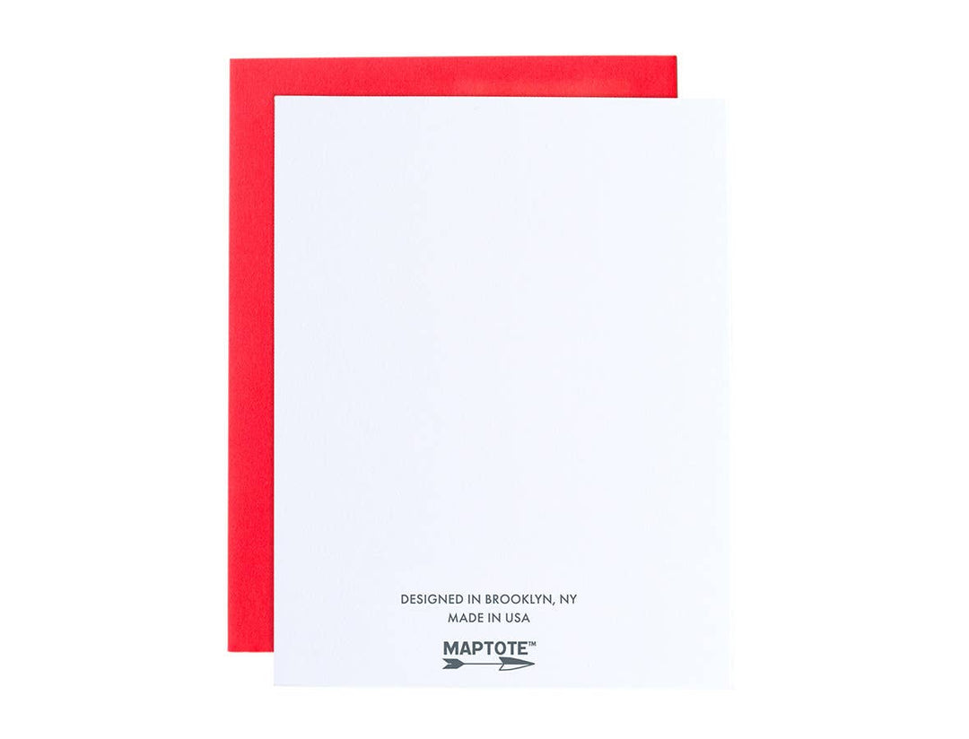 California Frames Greeting Card – Maptote