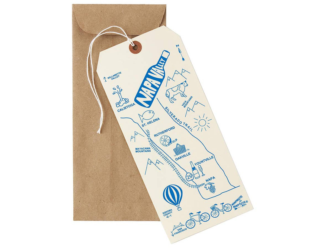 Napa Valley Mapnote – Maptote