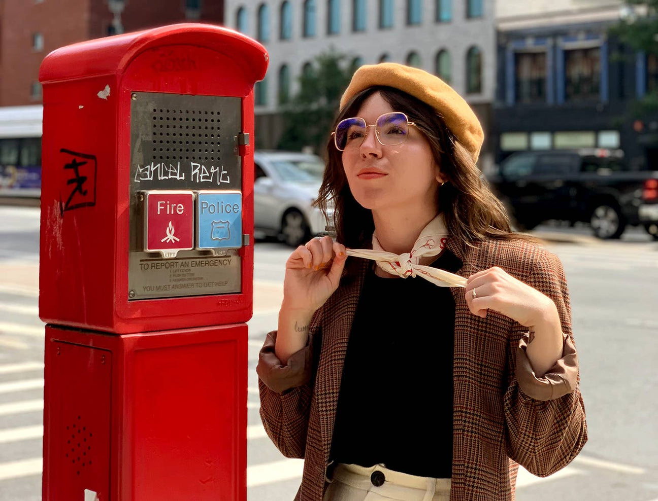 New York City Bandana | 100% Cotton Hand-Drawn NYC Map Design – Maptote