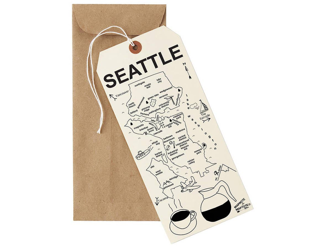 Seattle Mapnote – Maptote
