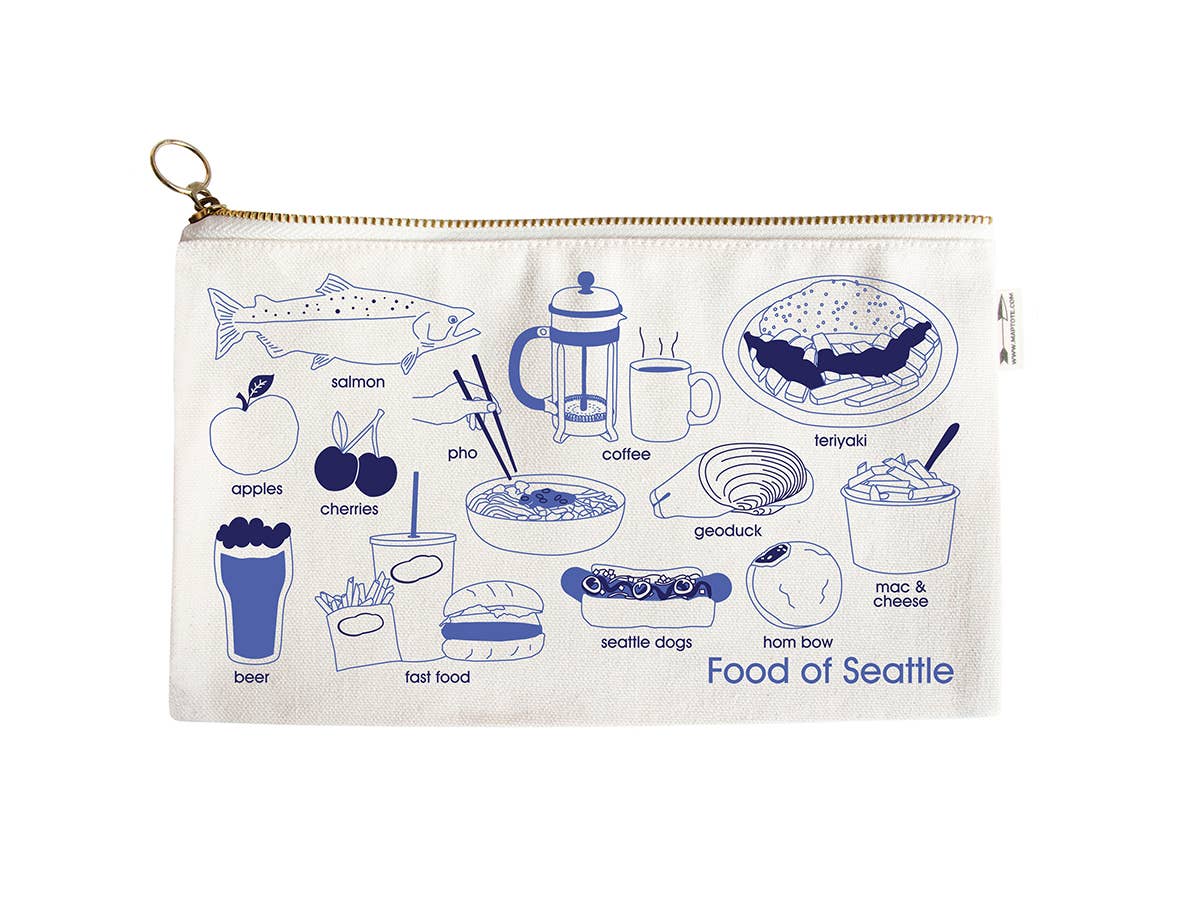 Seattle Slim Foodie Pouch – Maptote