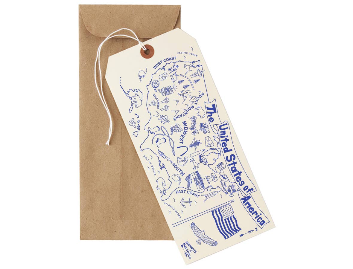 USA Mapnote – Maptote